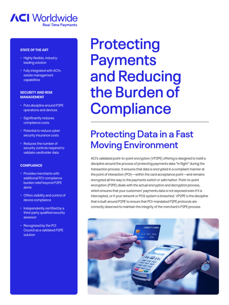 Aci Validated p2p Encryption With Asset Manager | PDF | Payment Card ...