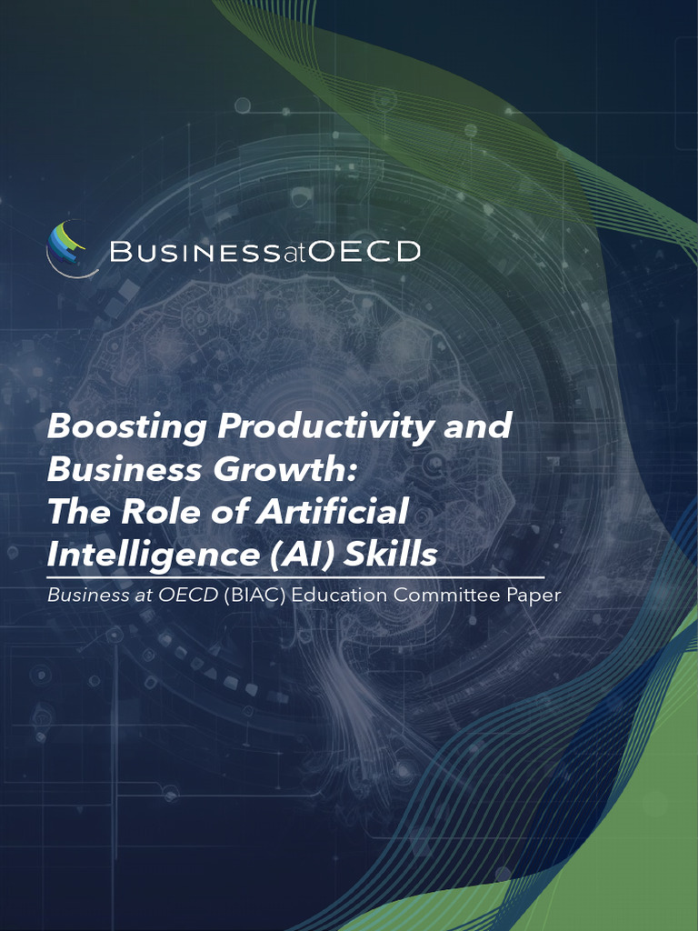 Boosting Productivity and Business Growth The Role of AI Skills | PDF ...