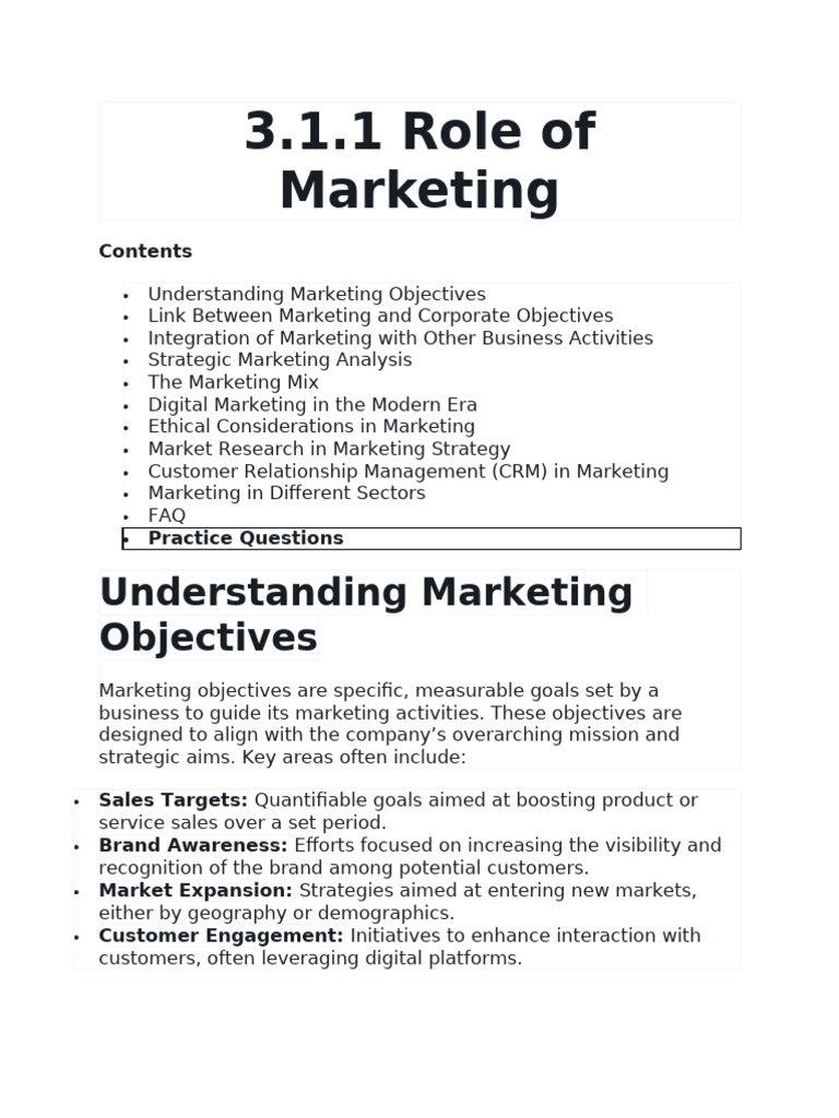 Marketing | PDF | Marketing | Customer Relationship Management