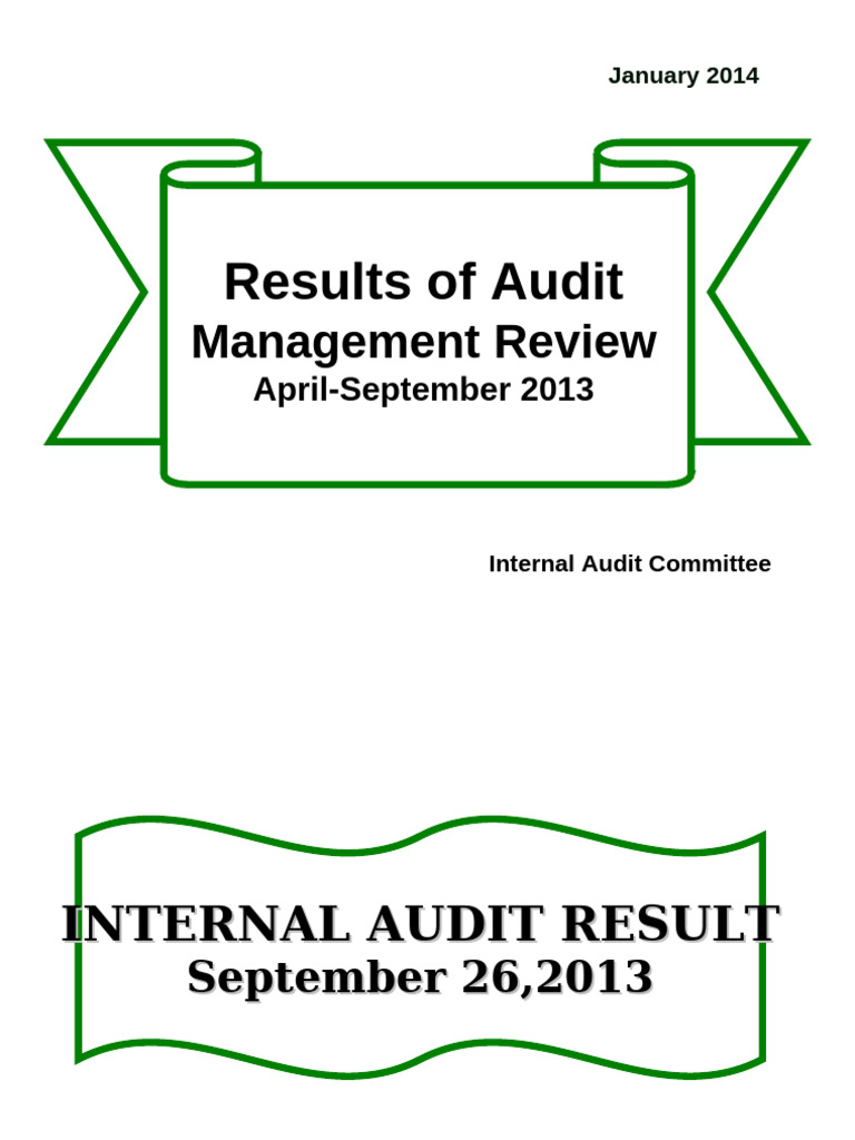 Internal Audit MR | PDF