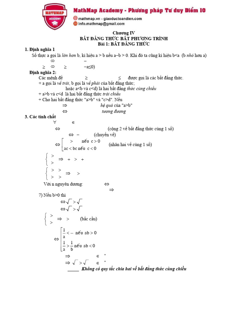 CHNG IV BT DNG THC BT PHNG Trinh | PDF