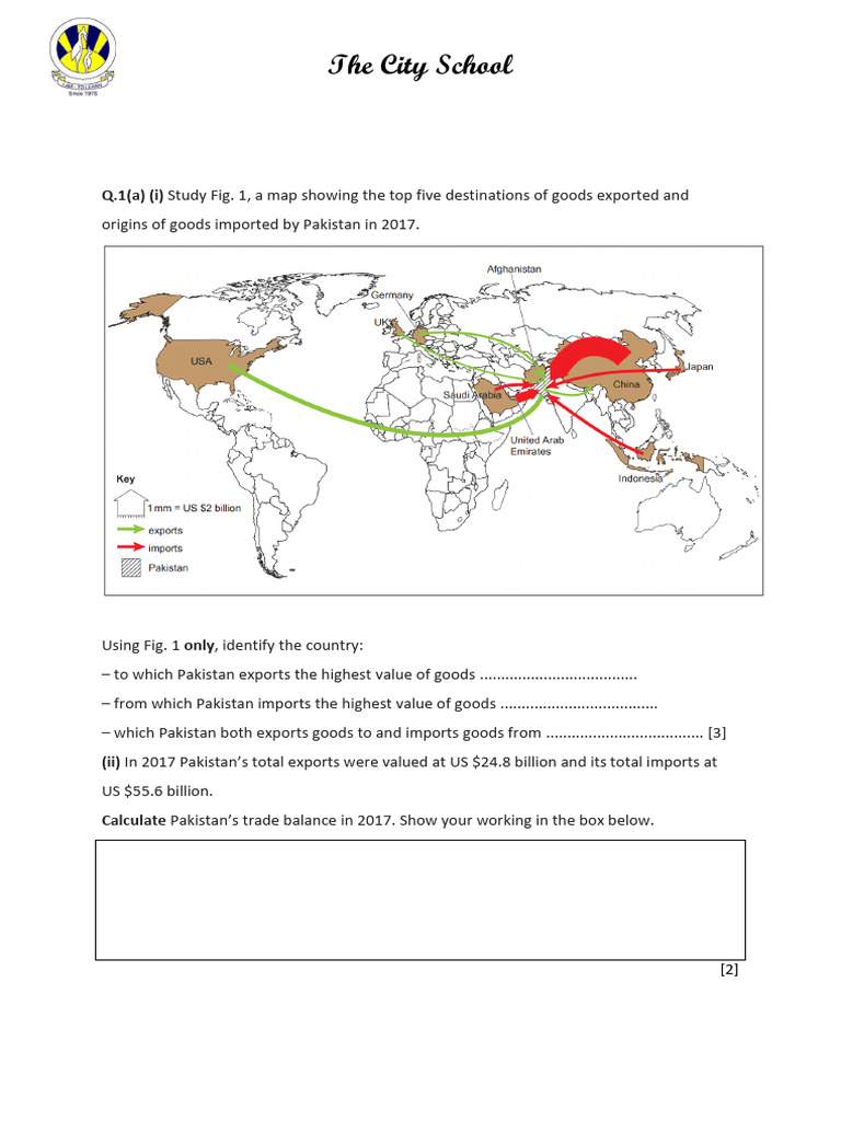 Pakistan Trade and Demographics Analysis | PDF | International Trade ...