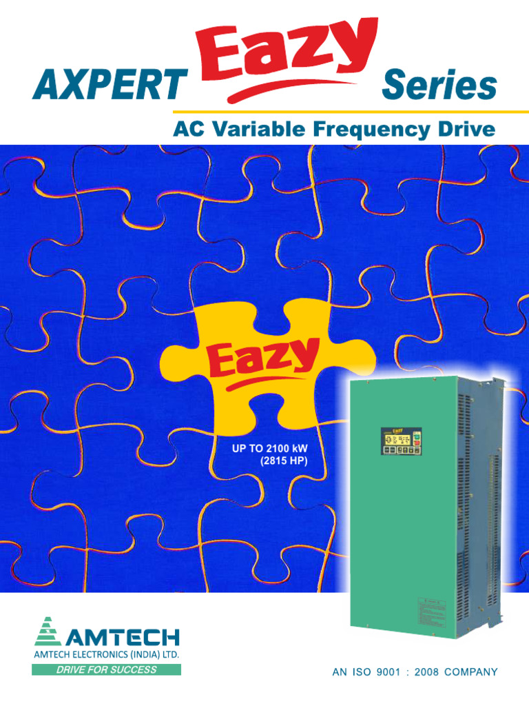 amtech-axpert-eazy-vfd-415-v-variable-frequency-drive | PDF | Pump ...