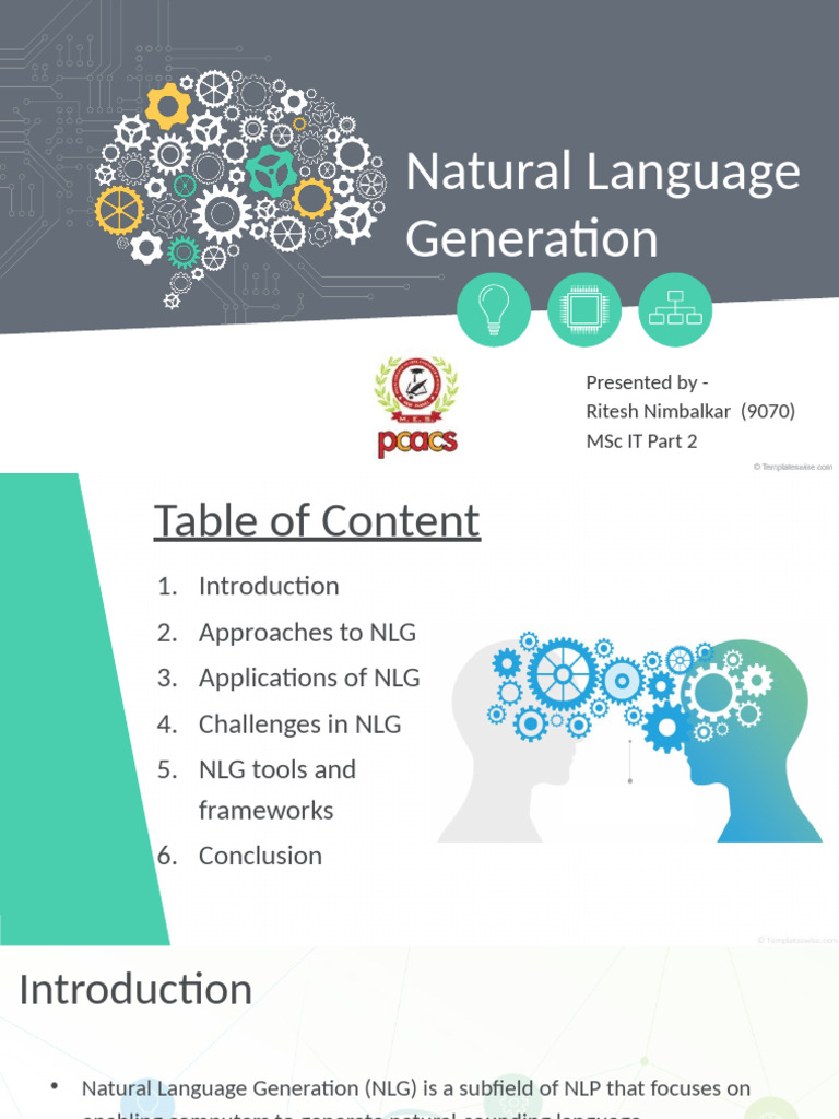 NLP NLG | PDF
