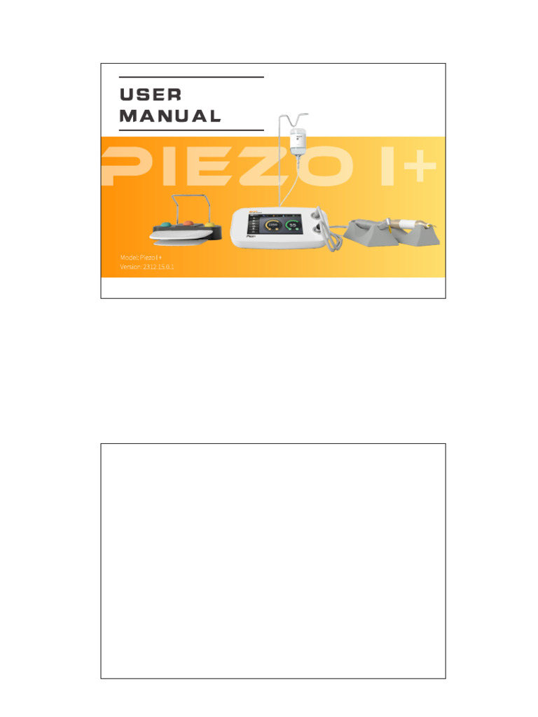 Piezo I+ | PDF