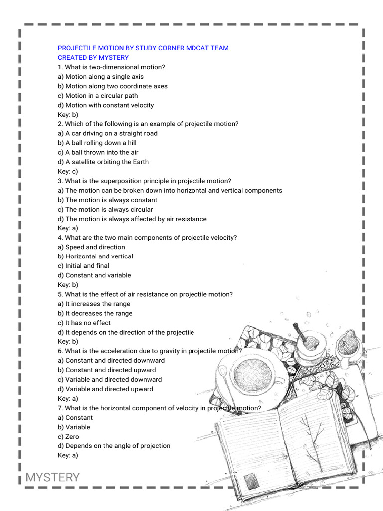 Understanding Projectile Motion Concepts | PDF | Projectiles | Physical ...