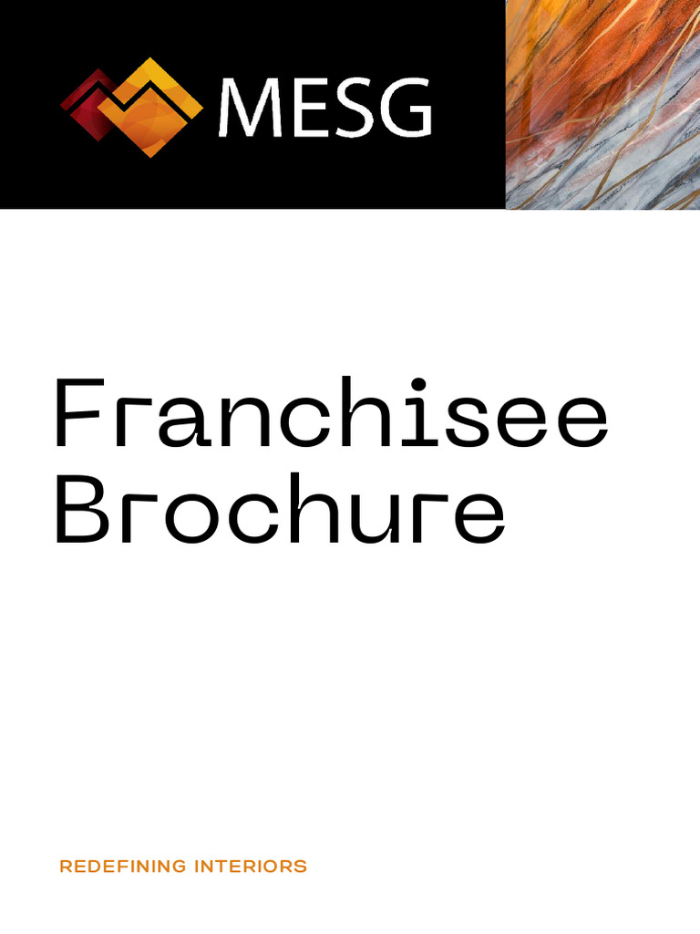 Franchise Brochure 1 | PDF | Franchising | Pricing