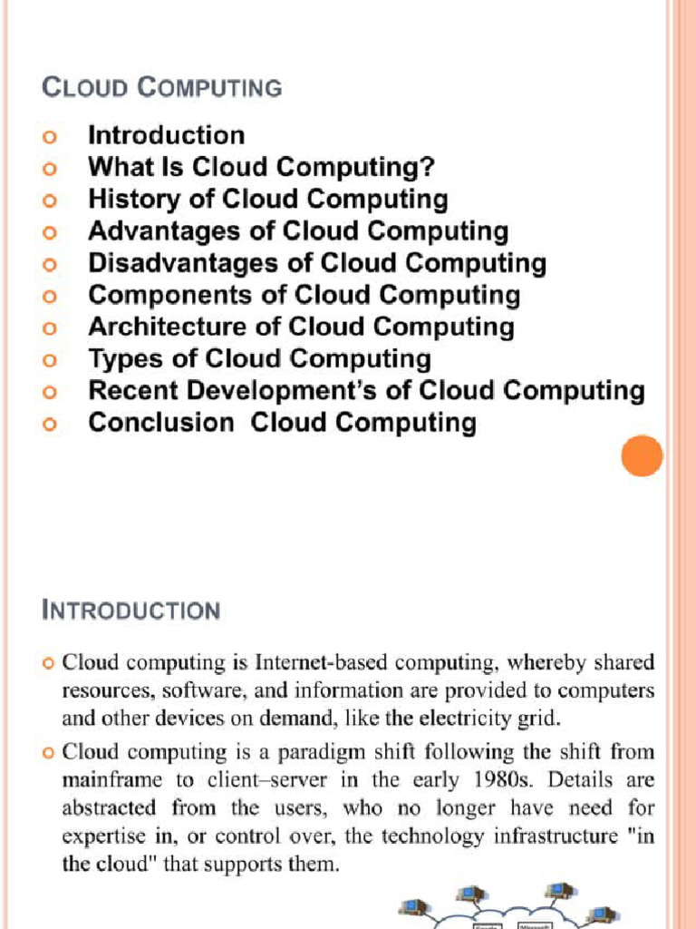 Define Cloud Computing | PDF