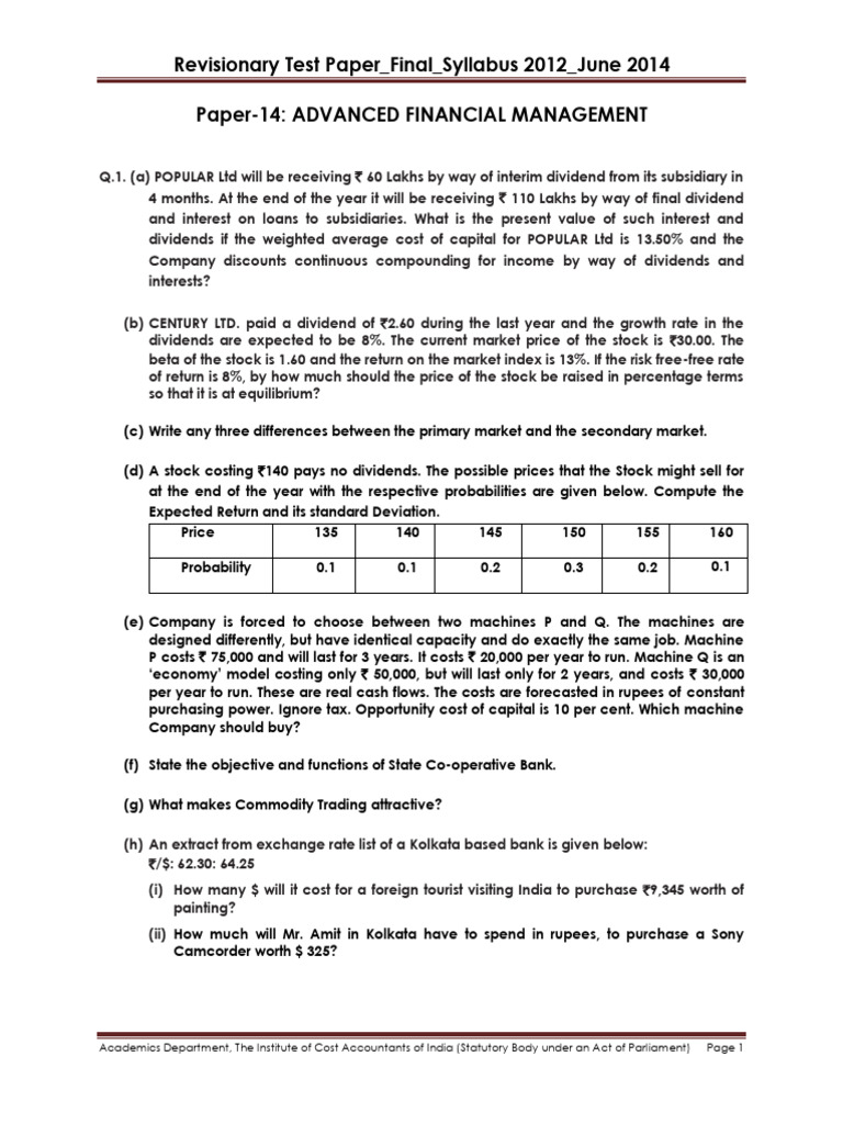 Paper14 (1) | PDF | Futures Contract | Option (Finance)