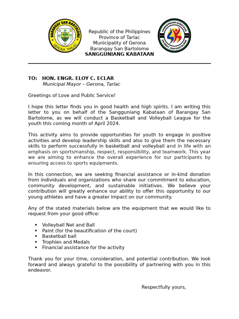 Solicitation-letter-copy | PDF