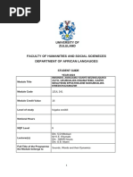 Indaba Emfushane | PDF