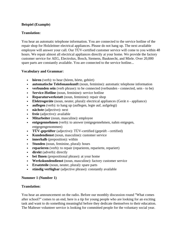 Horen 13 Hueber Buch Translation | PDF | Grammatical Gender | Verb