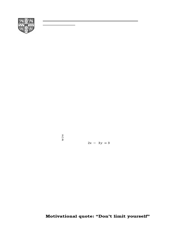 Coordinate Geometry (Assignment 1) | PDF