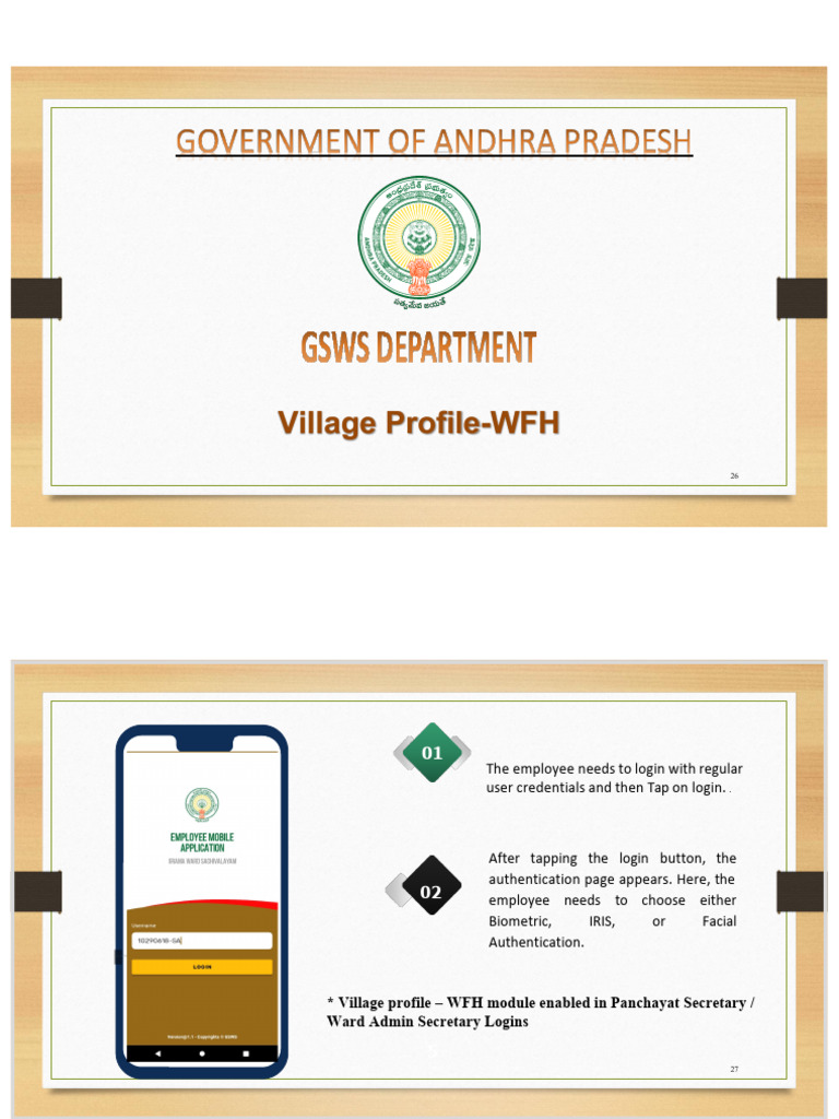 Village Profile WFH Module Guide | PDF | Cyberwarfare | Security