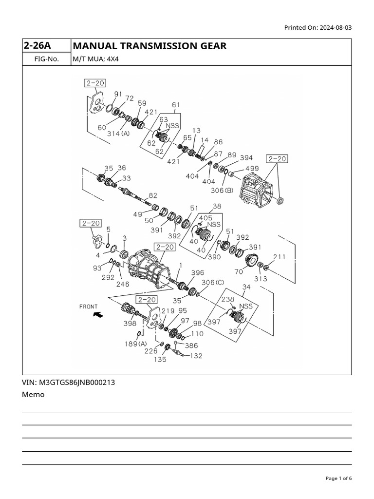 Vcross Transmision | PDF | Manual Transmission | Vehicle Technology