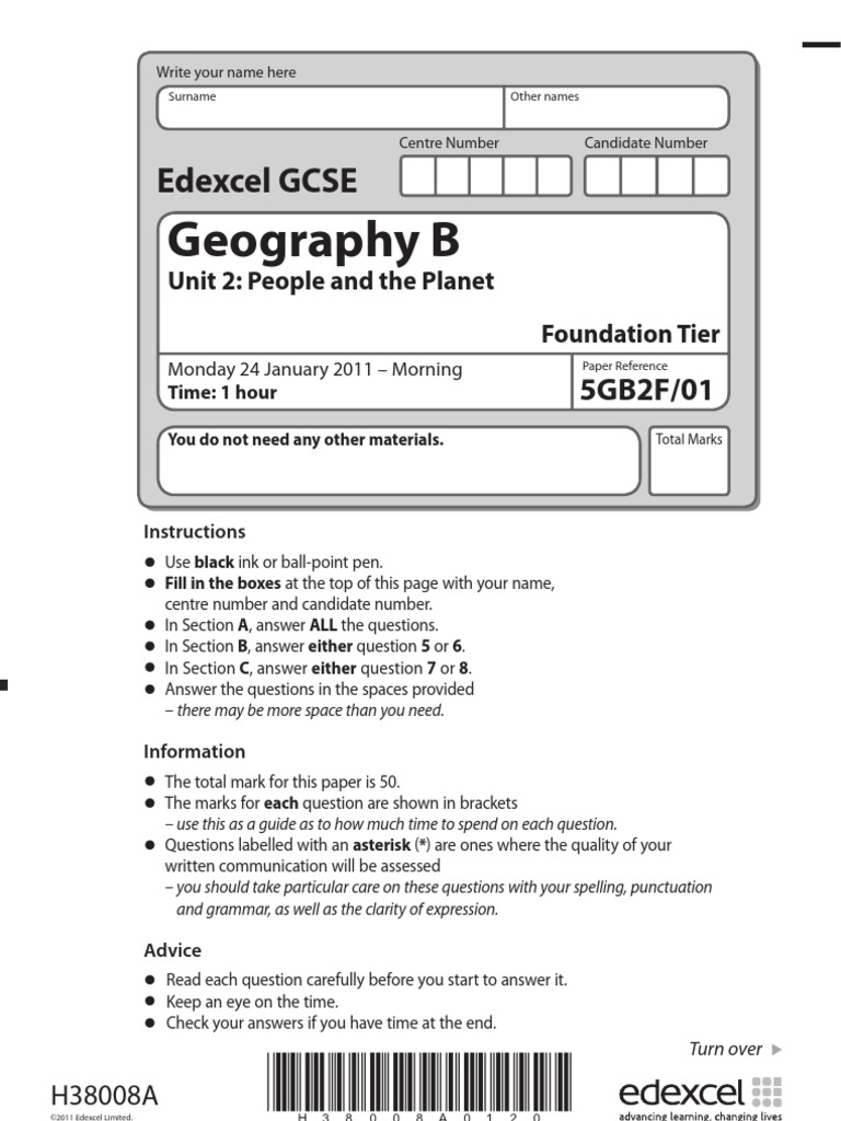 Geography B: Edexcel GCSE | PDF | United Kingdom | Economies