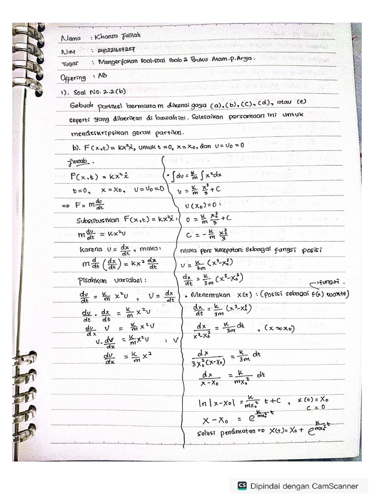 Khansa Jalilah_Soal Chapter 2_Atam p. Arya | PDF
