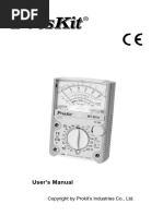 DT9205A Digital Multimeter Manual | PDF | Bipolar Junction Transistor | Capacitor