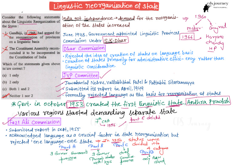 One Pager- Linguistic Recognition of State | PDF | Linguistics ...
