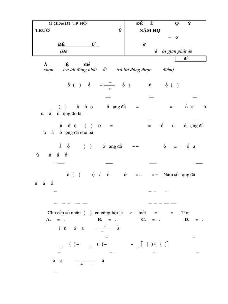 DE KIEMTRA CUOI HK1-TOAN-K11-MADE 001 | PDF