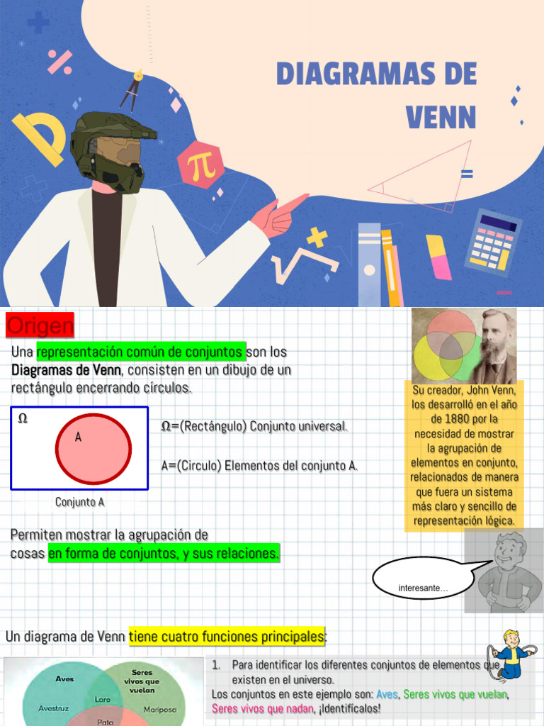 Diagramas de Venn: Funciones y Ejemplos | PDF