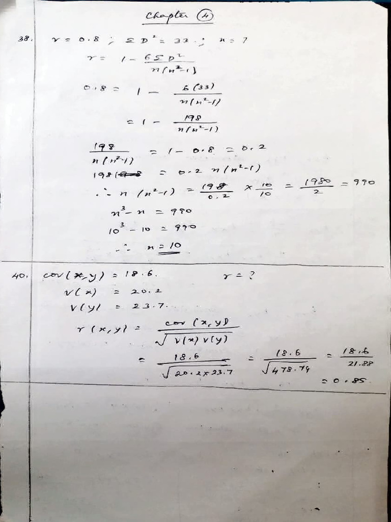 Statistics Chapter 4,5 | PDF