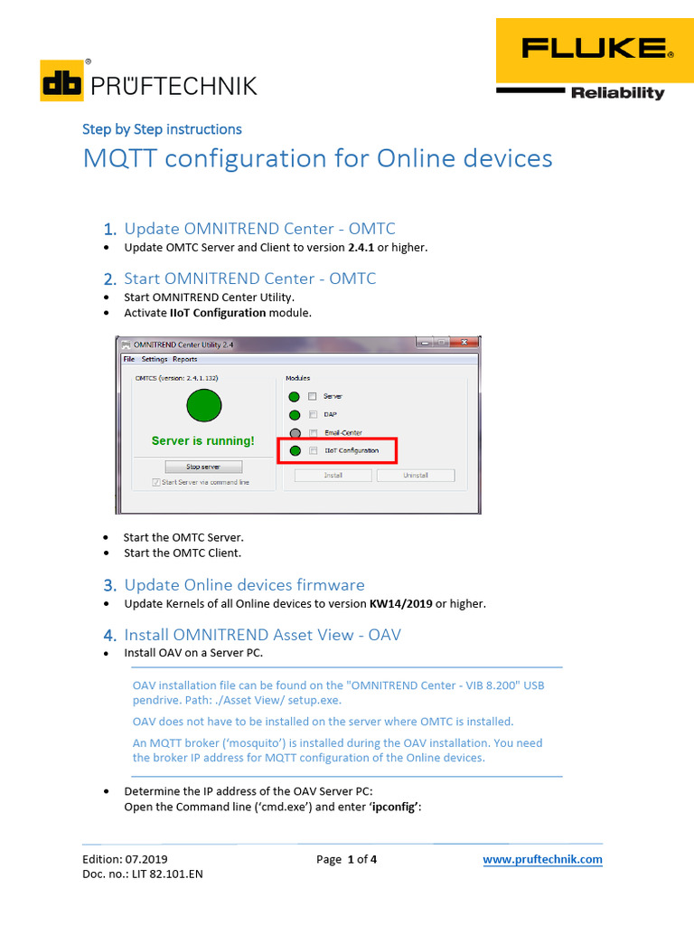 OMNITRENDCenterIIoT LIT82 101 EN 072019 en | PDF | Computing | Software