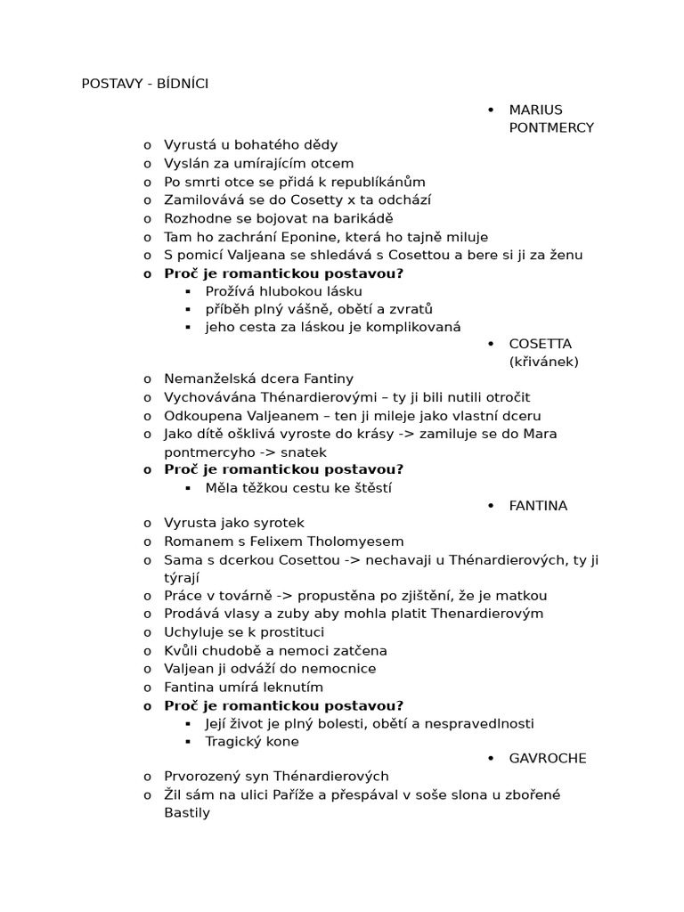 POSTAVY – kopie | PDF