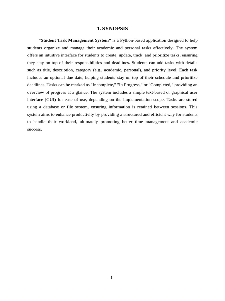 Student Task Management System | PDF | Software Testing | Html Element Student Task Management System | PDF | Software Testing | Html Element