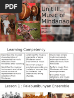 Panay Bukidnon Bamboo Instruments and Gamelan | PDF | Performing Arts ...