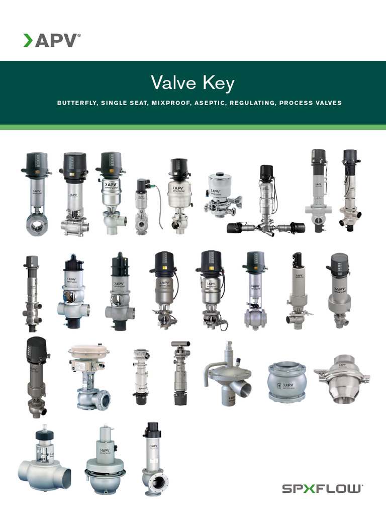 Apv Valves Key 8047 DST GB | PDF | Valve | Gas Technologies