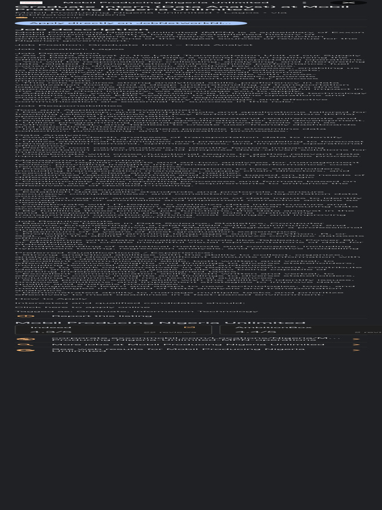 Data Analyst Internship - Google Search | PDF | Data Analysis | Data