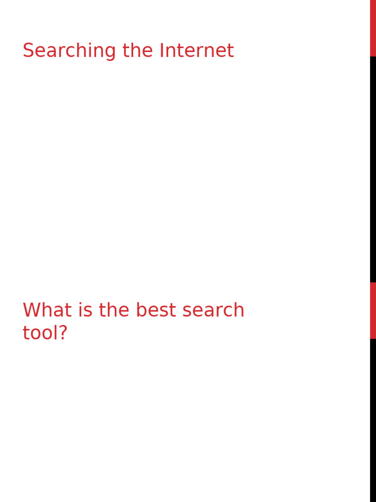 Effective Internet Search Strategies | PDF | Microsoft Power Point ...