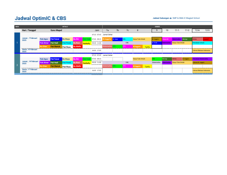 OPTIMIC - CBS - 2025 - Project Timeline | PDF