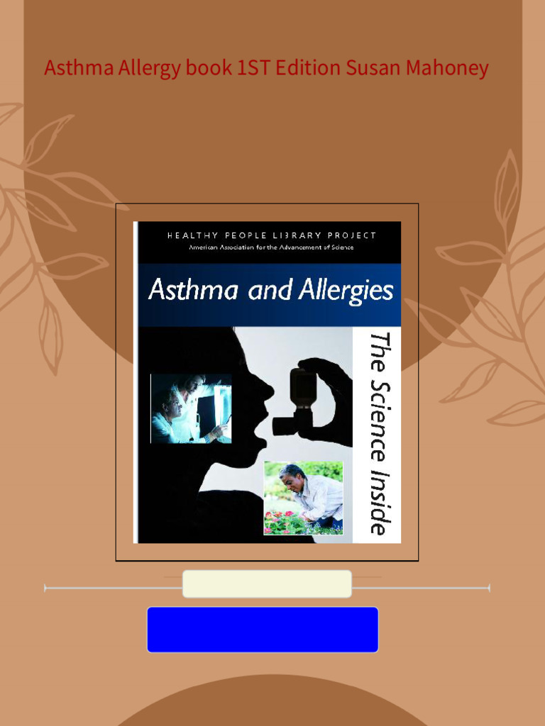 Asthma Allergy book 1ST Edition Susan Mahoney - The full ebook with all ...