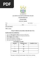 KCSE Pp3 2025 Trial 1 | PDF