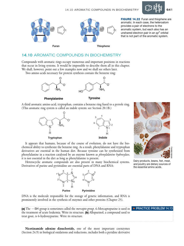 14.10 Aromatic Compounds in Biochemistry-Reaction Mechanism | PDF ...