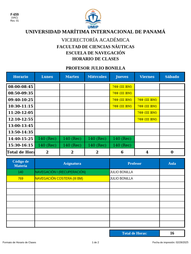 Prof. Julio Bonilla | PDF