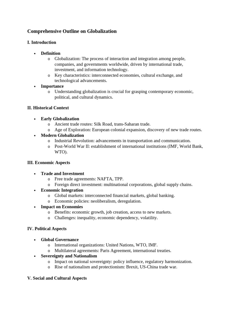 Globalization and Regionalization | PDF | Globalization | Sustainability
