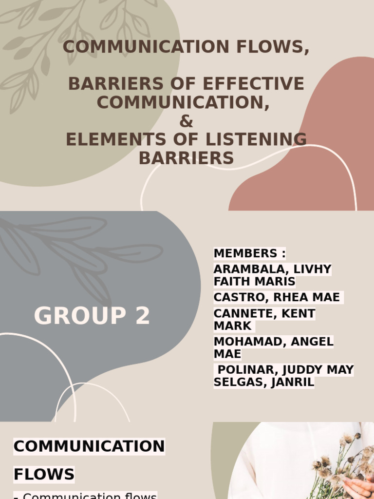 Communication Flows | PDF | Communication | Emotions