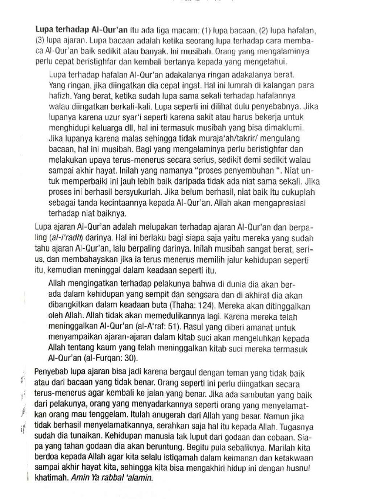 Nasihat KH. Ahsin | PDF