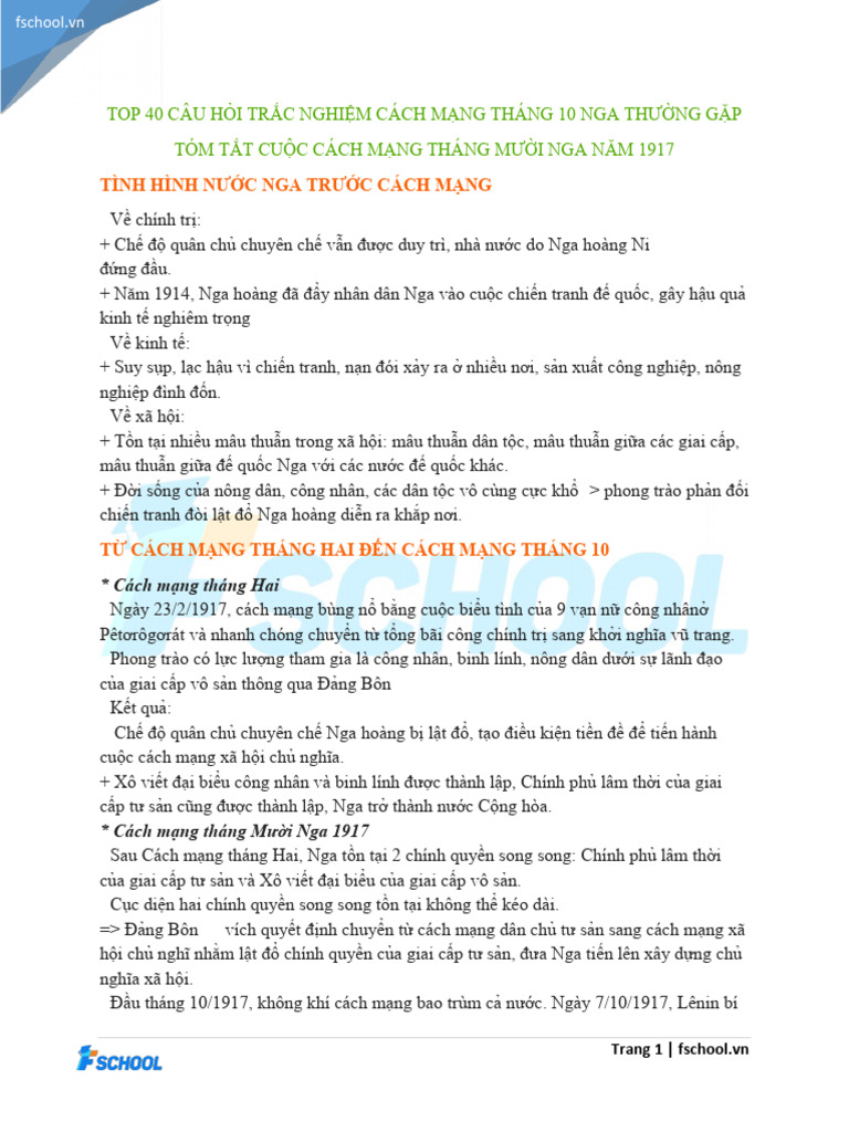 Top_40_cau_hoi_trac_nghiem_thuong_gap_ve_cach_mang_thang_Muoi_Nga_lich_su_c16a5645e5 | PDF