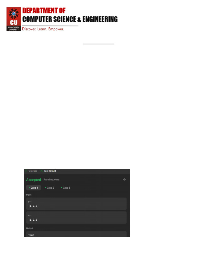 22BCS14831 - Jain Aman (AP Exp5) | PDF | Computer Programming | Algorithms And Data Structures