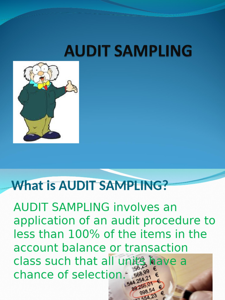 Audit Sampling | PDF | Audit | Sampling (Statistics) Audit Sampling | PDF | Audit | Sampling (Statistics)