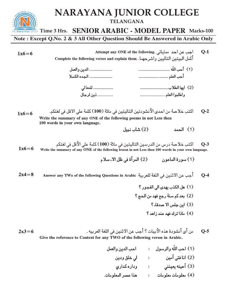 Seniior Moderl Paper | PDF