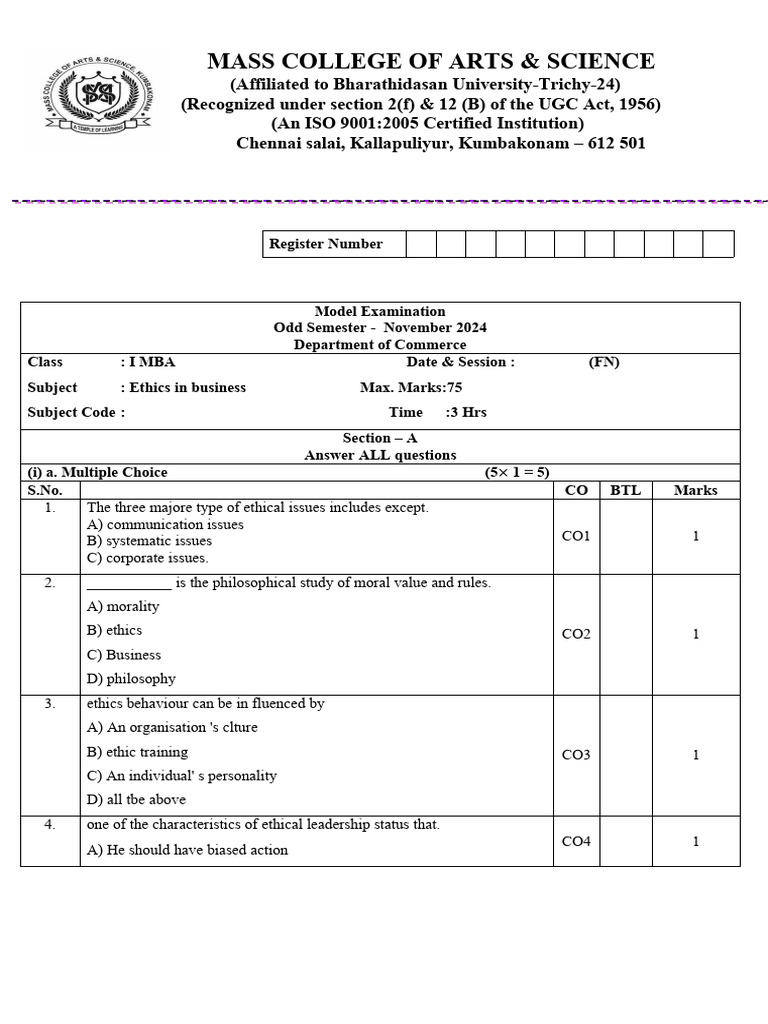 Ethics Pdf Corporate Social Responsibility Business