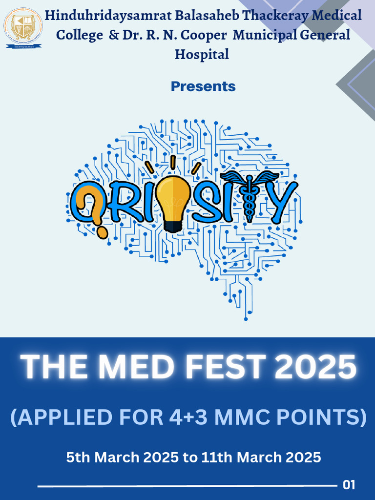 QRIOSITY’25 Brochure_20250224_171928_0000 | PDF | Medical School | Medicine