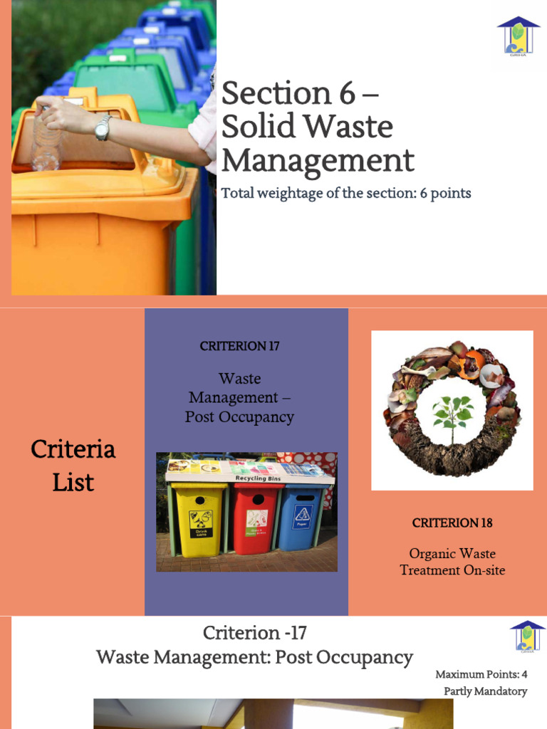 Section6_Solid_Waste_Management | PDF | Waste | Waste Management