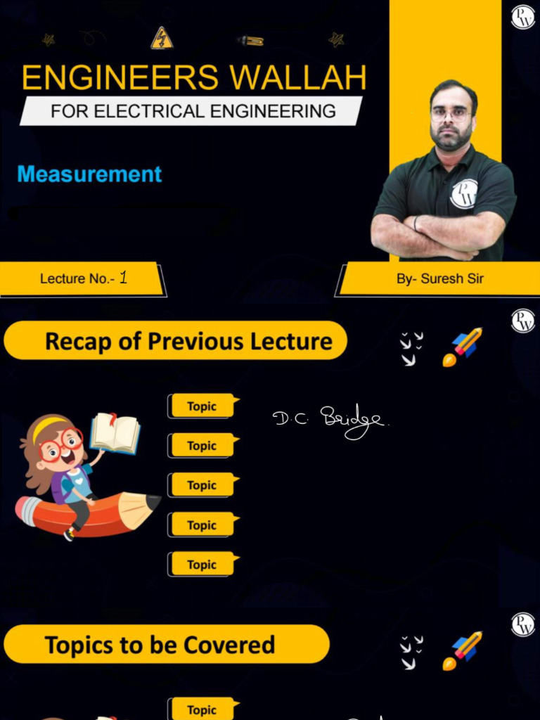 AC Bridges 01 - Class Notes PDF | PDF