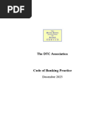 Code of Banking Practice Overview | PDF | Credit Card | Cheque